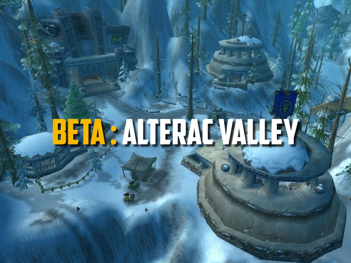 Alterac Valley live on Beta