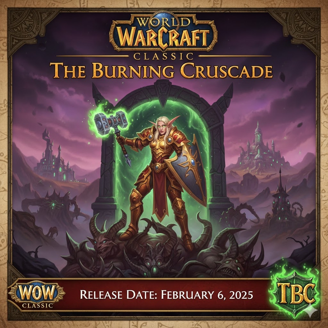 WoW TBC Anniversary Release Date, Pre-Patch and Raids